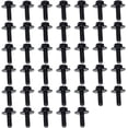 40PCS M6-1.0 x 24mm Hex Head SEMS Bolts - Automotive Body Bolts Screws ...