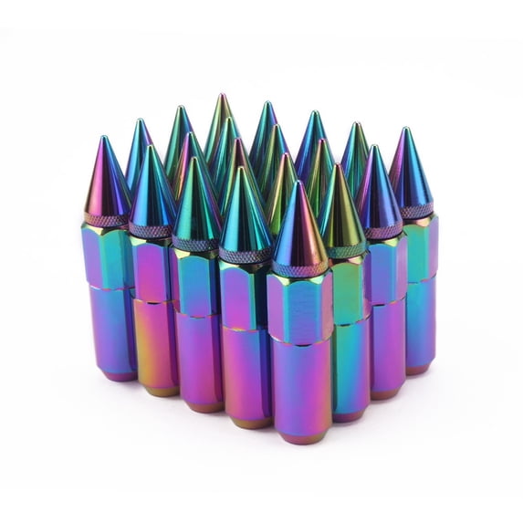 40PCS/Set, OEM Style Factory Lug Nuts, Aluminum Alloy Pointy Lug Nuts ...