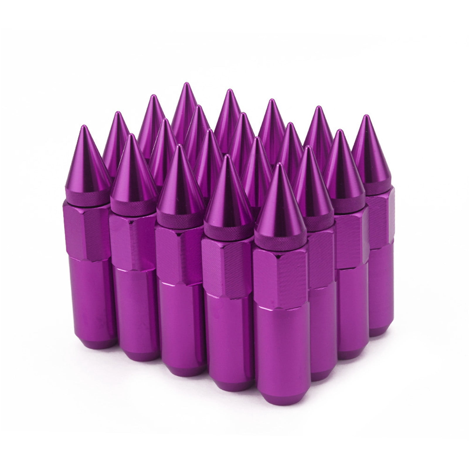 40PCS/Set, OEM Style Factory Lug Nuts, Aluminum Alloy Pointy Lug Nuts ...