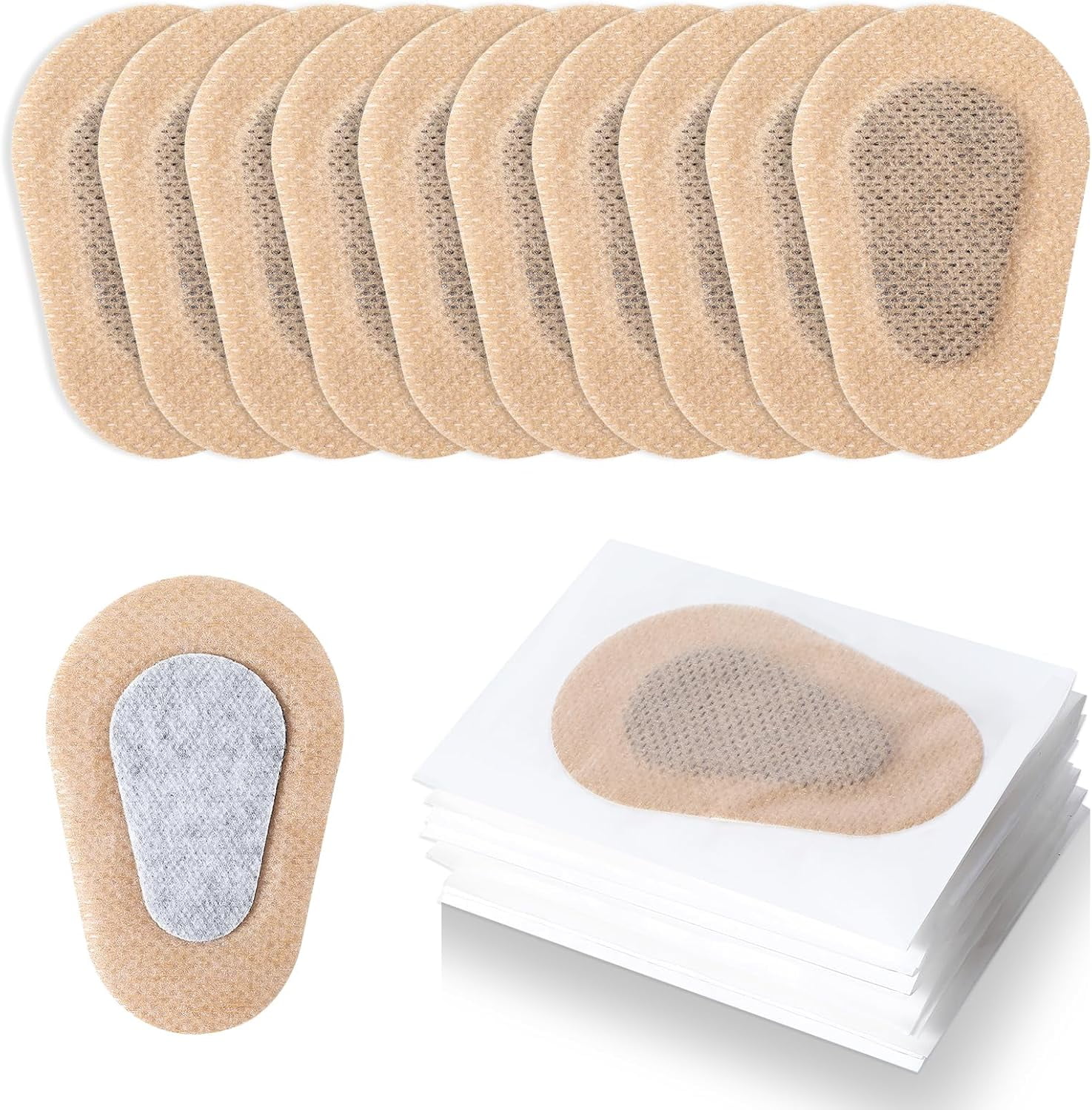 40PCs Adhesive Eye Patches for Adult, Breathable Sleeping Eyepatch ...