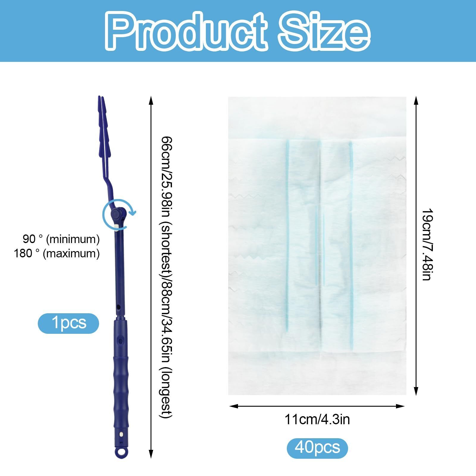 40Pack Dust Magnet Refills,Electrostatic Adsorption Dust Cleaner Home ...