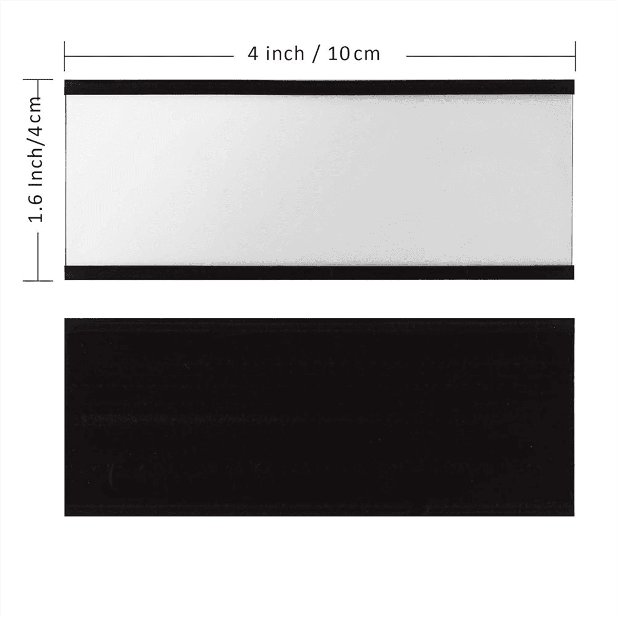 40Pack Magnetic C Channel Label Holders for Metal Racks and Shelves ...