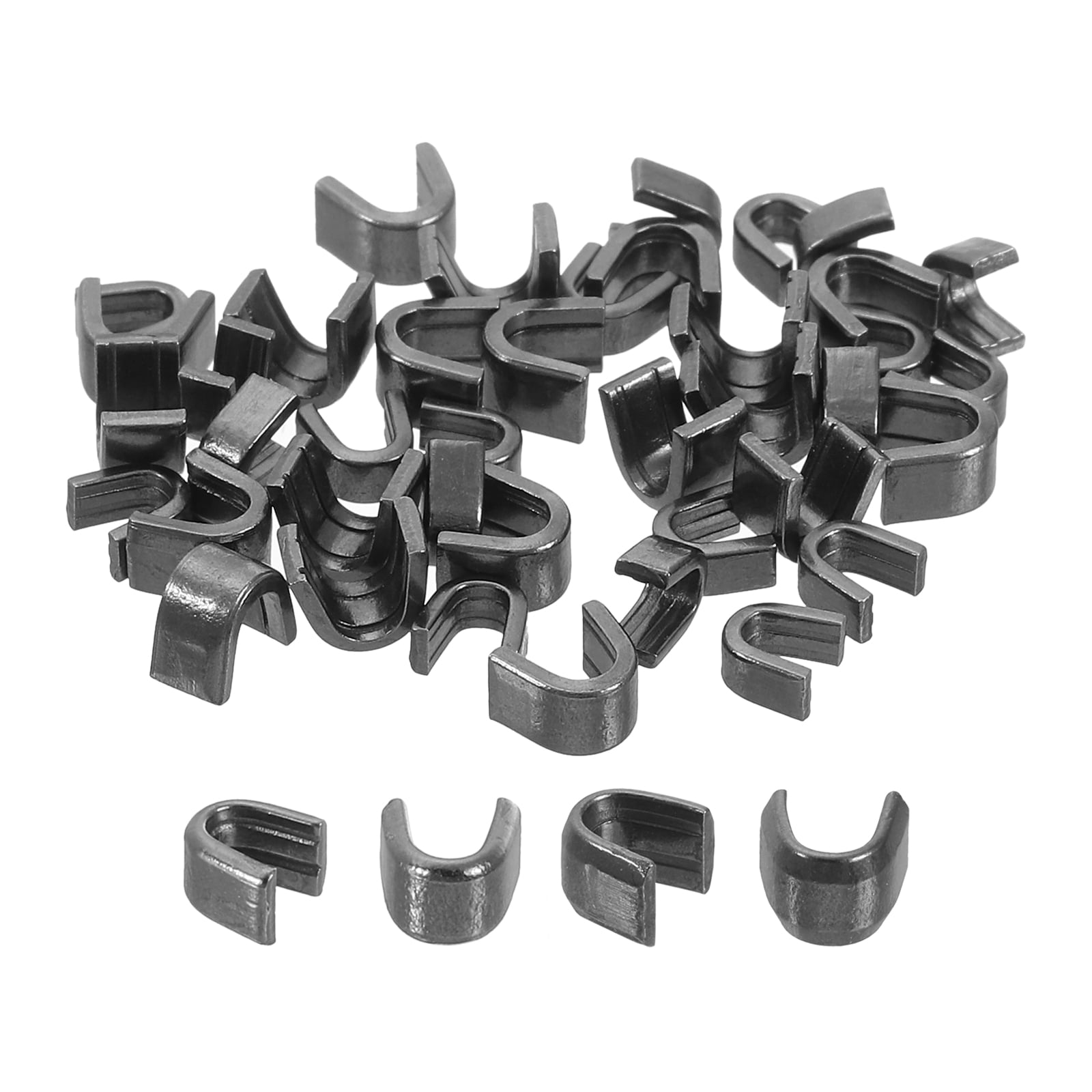 40Pack Zipper Slider Retainers - #5 #8 U Shape Top Stoppers for Zippers ...