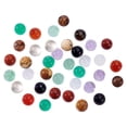 40Pcs 10 Styles Natural Mixed Gemstone Cabochons Half Round/Dome 3x2mm ...