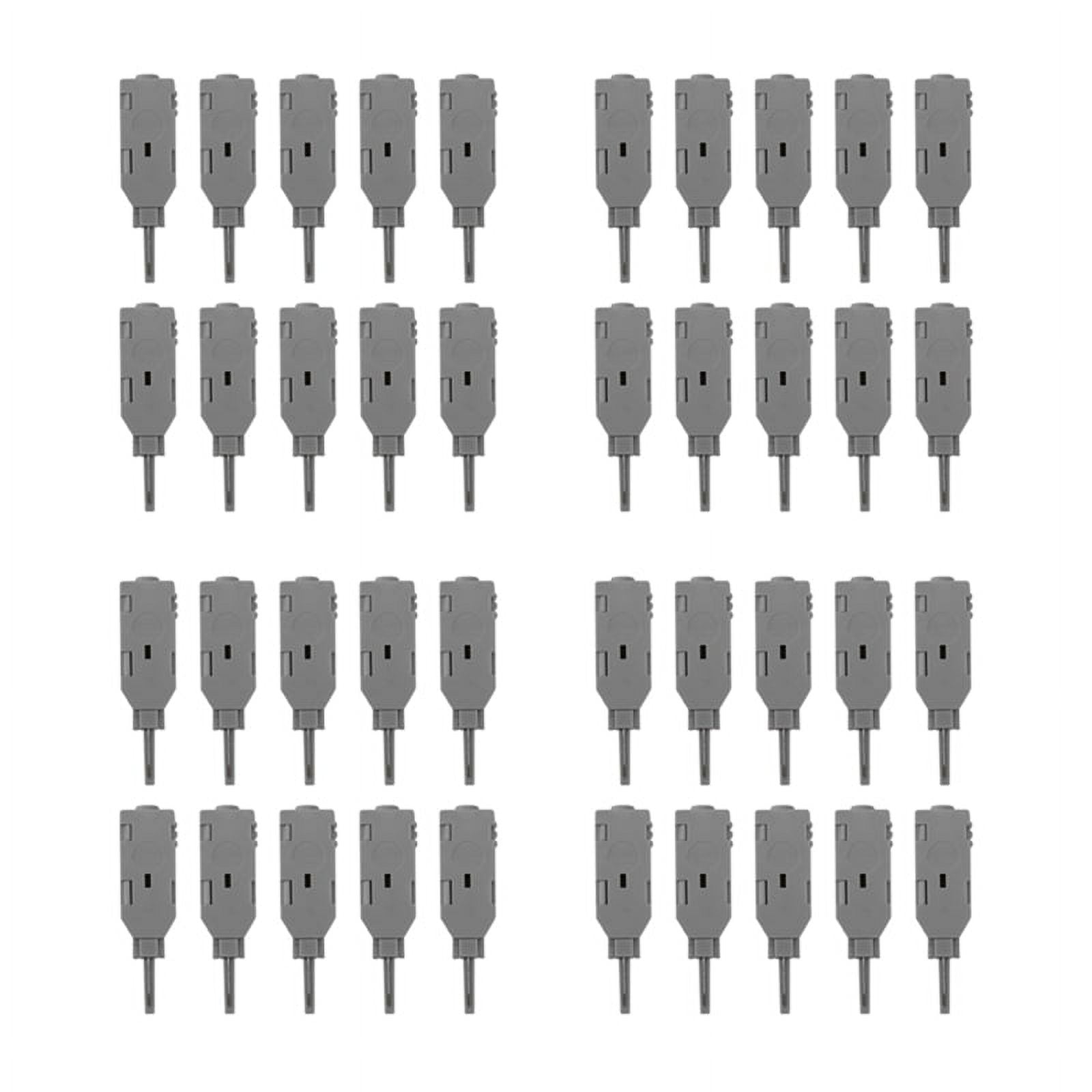 40Pcs 110 Test Head Rj11 Voice Connector Mdf Check Phone Voice for ...