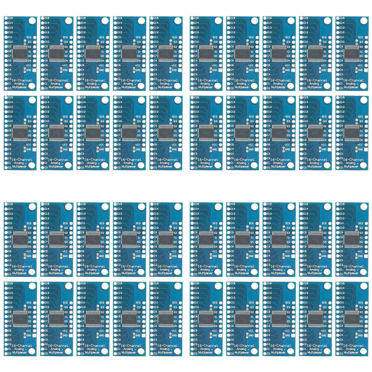 40Pcs 16CH Analogue Multiplexer Module 74HC4067 CD74HC4067 Precise ... 40Pcs 16CH Analogue Multiplexer Module 74HC4067 CD74HC4067 Precise ...
