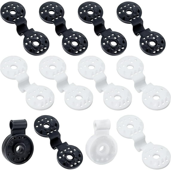 40Pcs 2 Colors Shade Cloth Plastic Clips Plastic Sunshade Clips ...