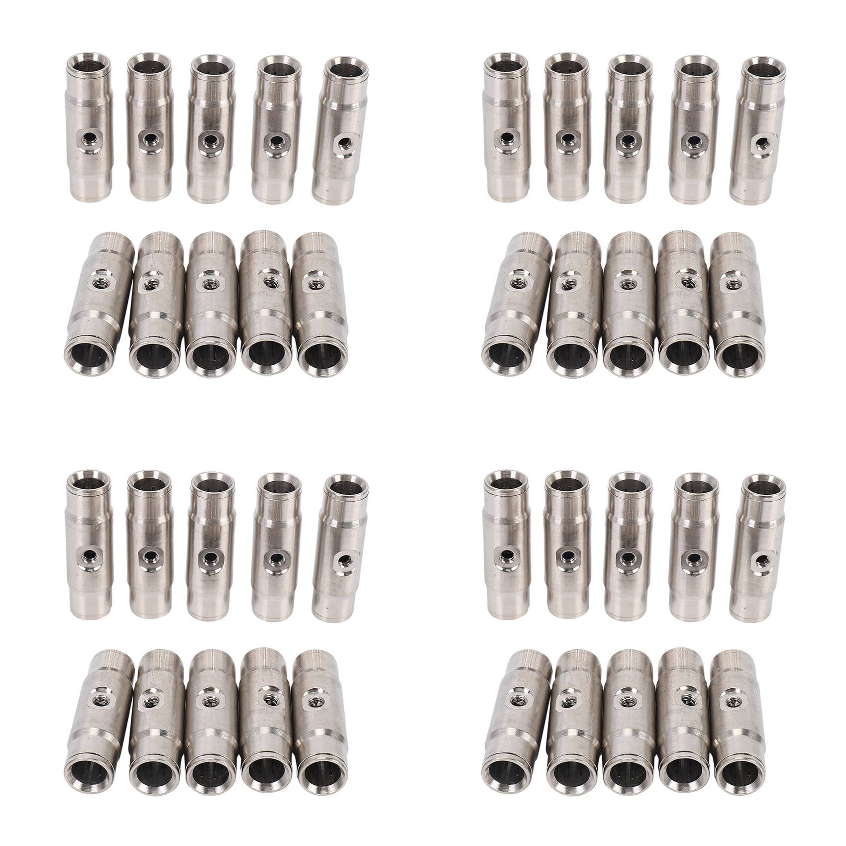 40Pcs 3/8 Inch Slip Lok Misting Nozzle Coupling Tees 10/24 UNC 1000 PSI ...