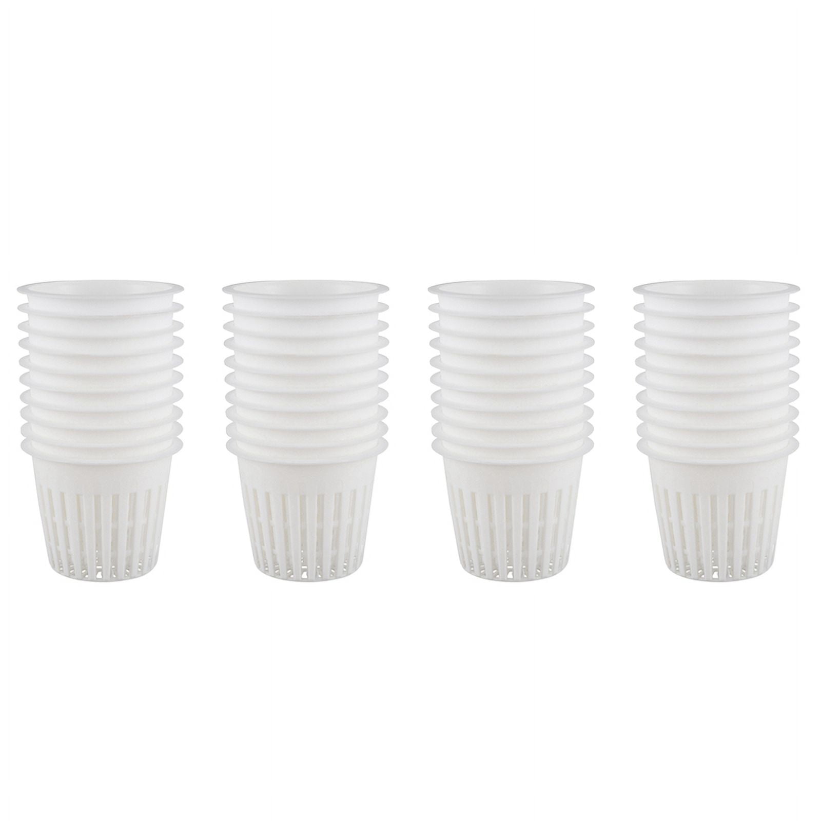 40Pcs 3 Inch Heavy Duty Mesh Pot Net Cup Basket Hydroponic Aeroponic ...