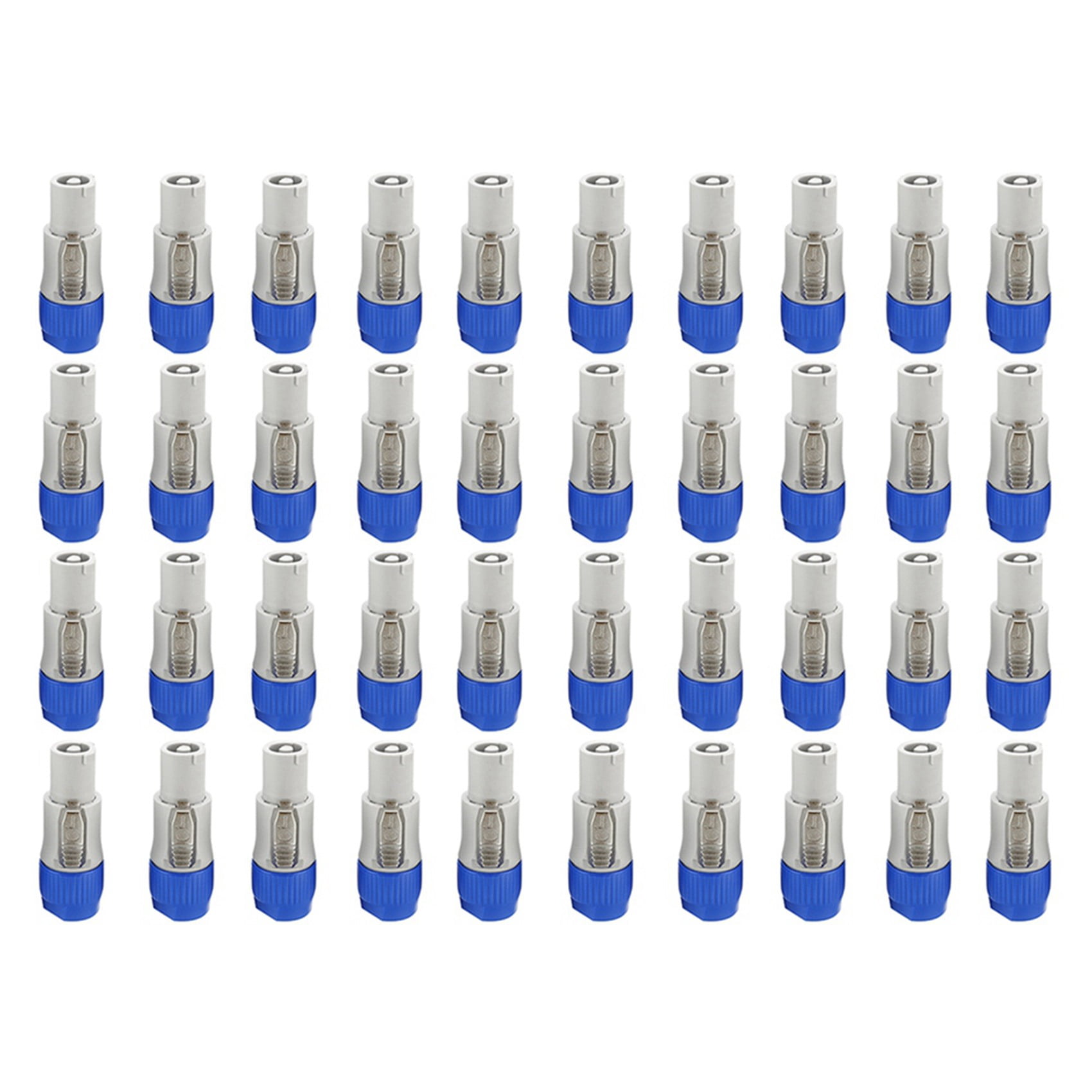 40Pcs 3 PIN AC Powercon Connector Male Plug NAC3FCA NAC3FCB Cable 20A ...