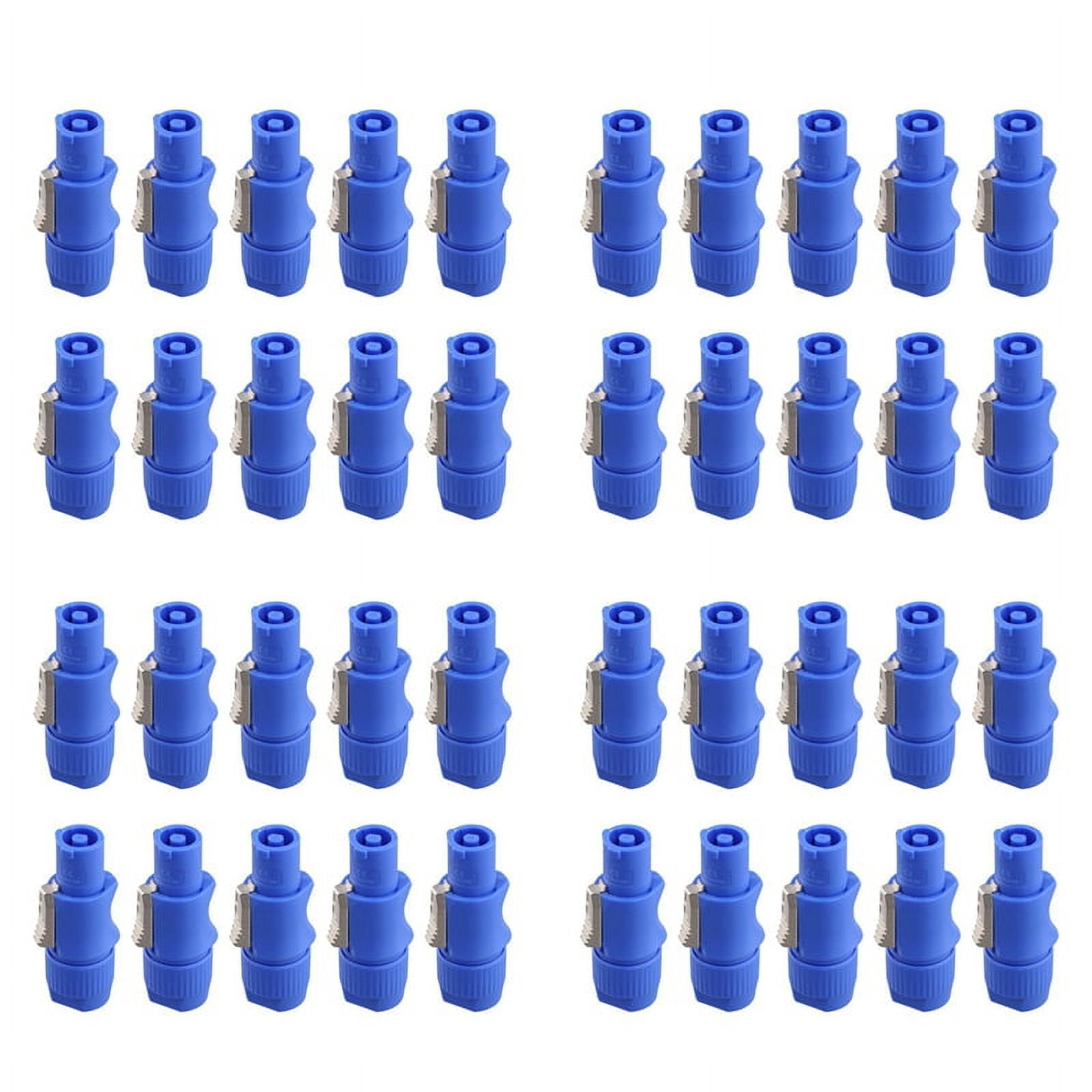 40Pcs 3 PIN Male Powercon Connector Signal Input Jack for Beam Light ...