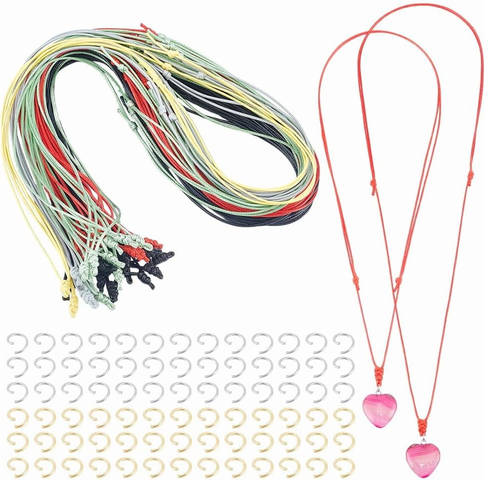 40Pcs 33.7 Inch Adjustable Necklace Cord Vintage Necklace Cord Rope ...