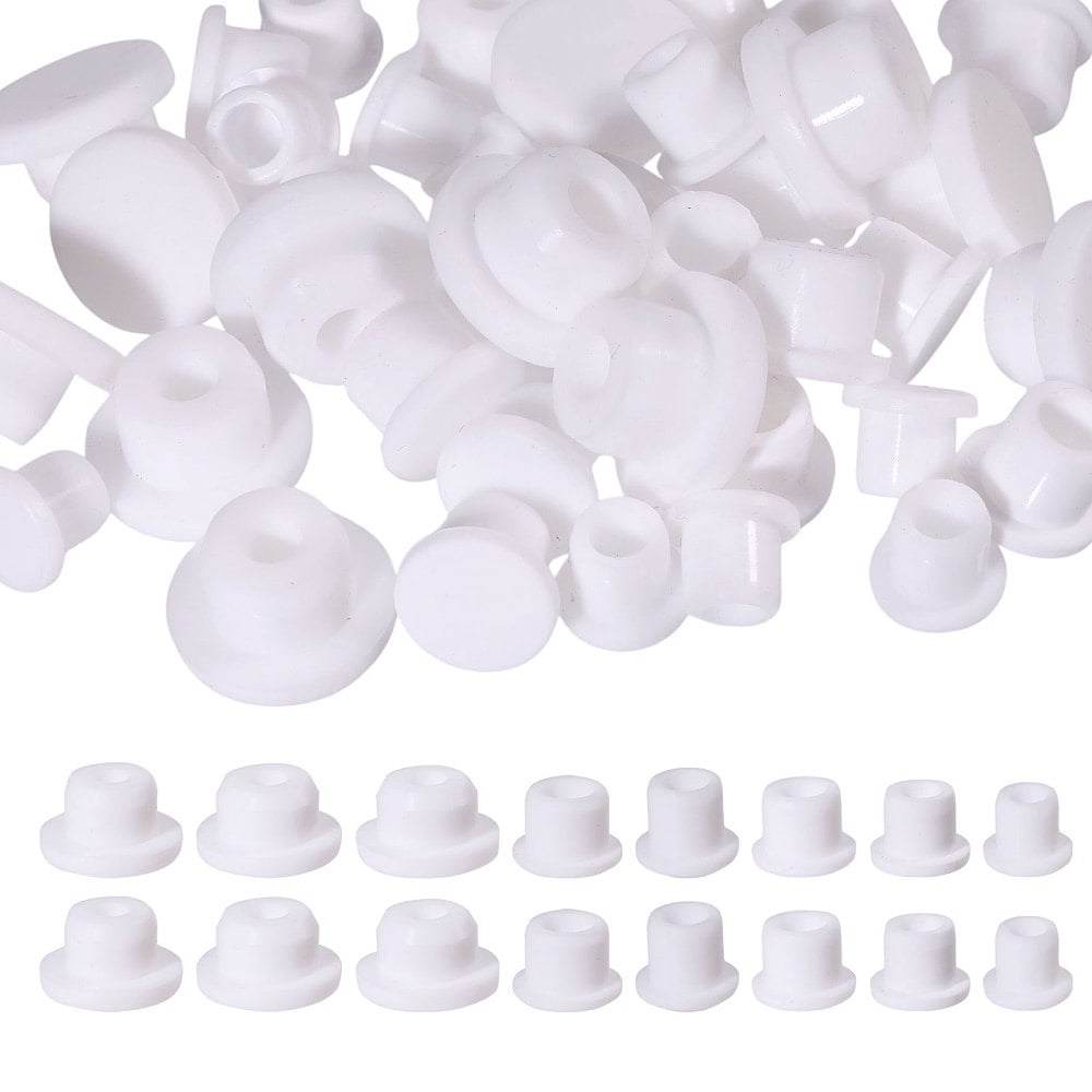 40Pcs 8Sizes Salt and Pepper Shaker Stoppers Silicone Salt Shaker Plug ...