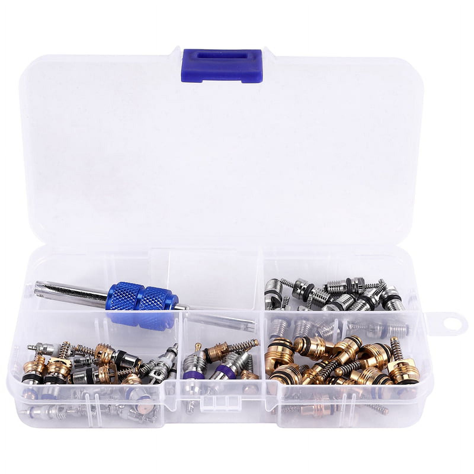 40Pcs Air Conditioning A/C Valve Core R12 R134A Valve Stem Cores ...