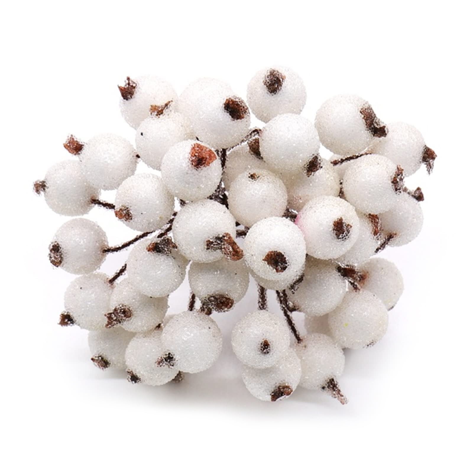 40Pcs Artificial Berries Sprigs Decors Berries for Christmas Tree ...