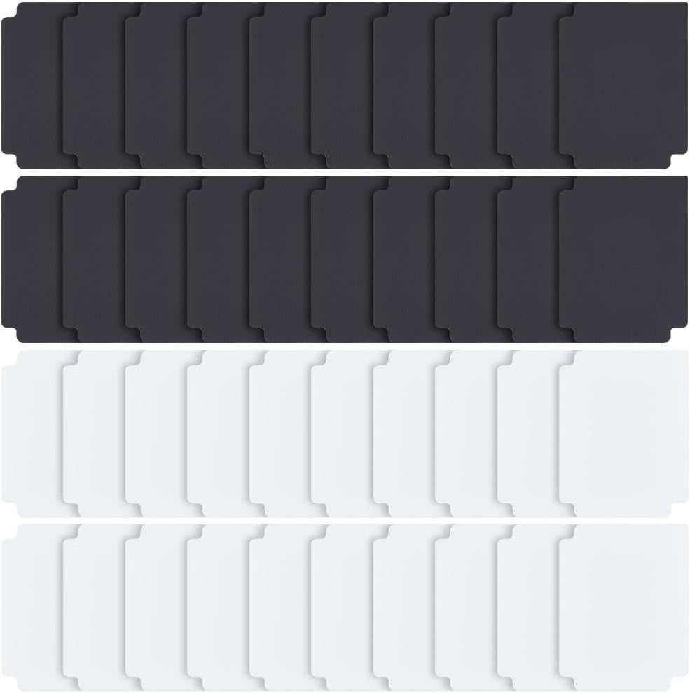 40Pcs Card Storage Dividers Trading Card Box Separator 3.7" x 2.8 ...