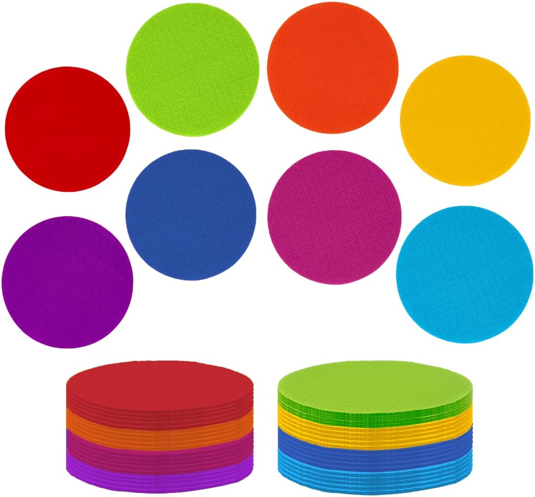 40Pcs Carpet Spot Markers 4 Inch Circle Marker Dots for Classroom ...