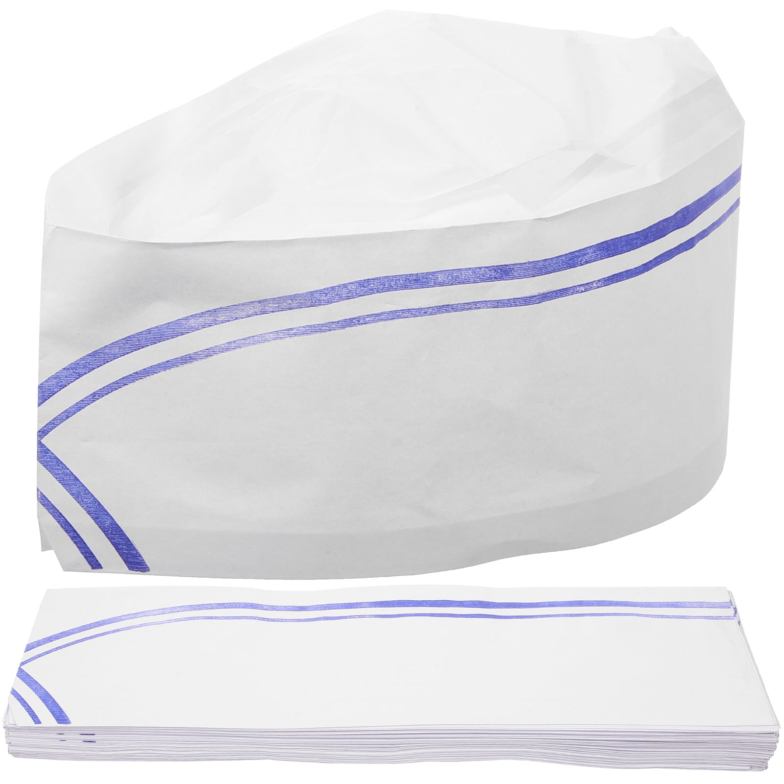 40Pcs Catering Hat Chef Cooking Hat Chef Hat Paper Disposable Chef Hat ...