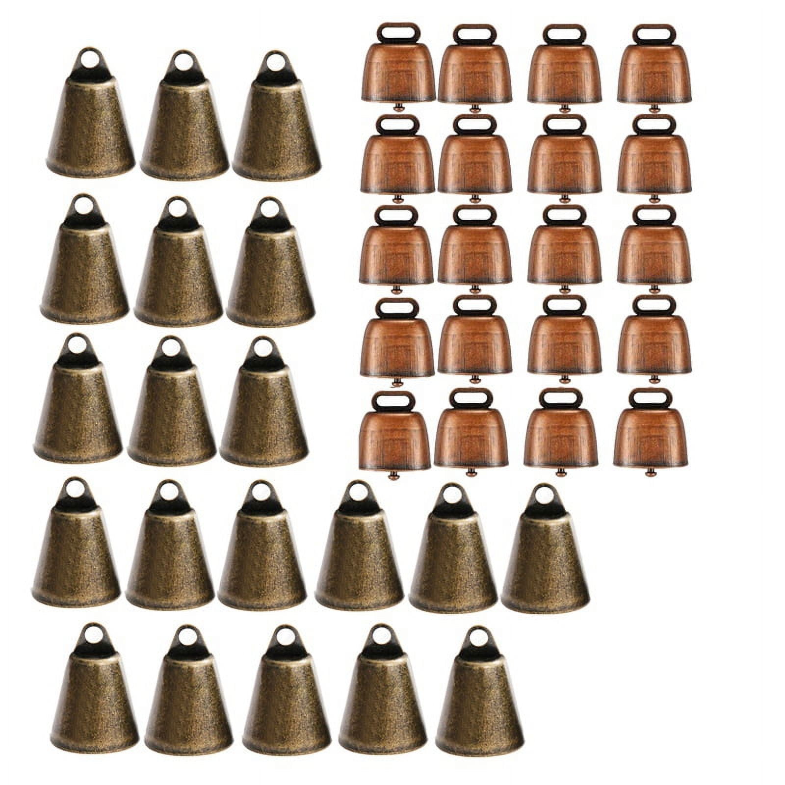 40Pcs Cow Horse Sheep Grazing Copper Bells Cattle Goat Farm Animal Loud ...