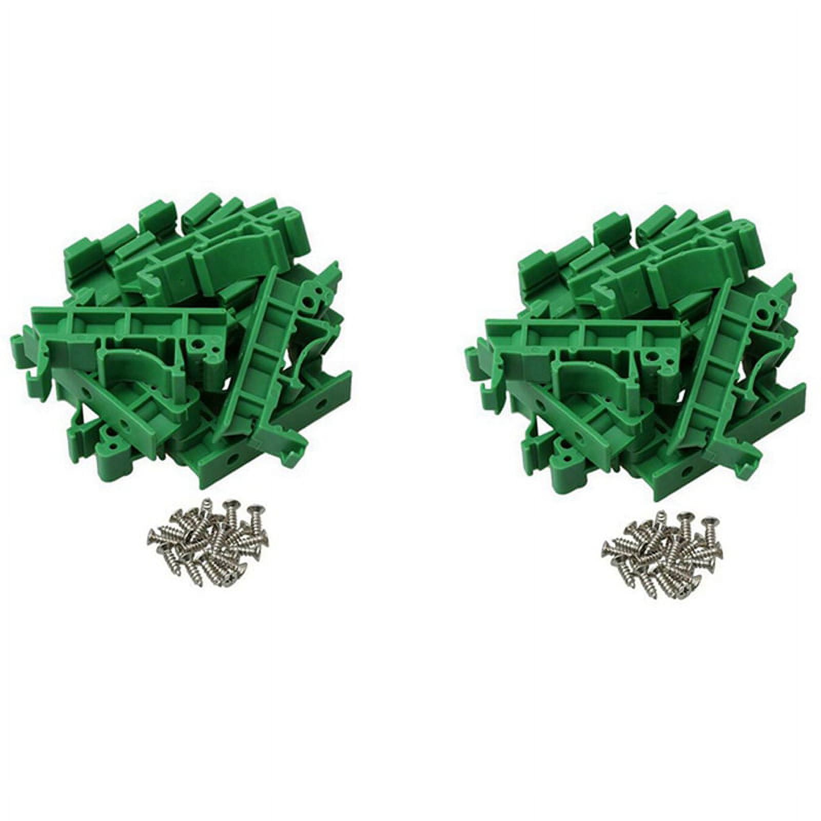 40Pcs DRG-01 PCB for DIN 35 Rail Mount Mounting Support Adapter Circuit ...