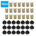 40Pcs Engine Under Cover Splash Shield Bumper Body M6 Bolts U-nut Clip ...