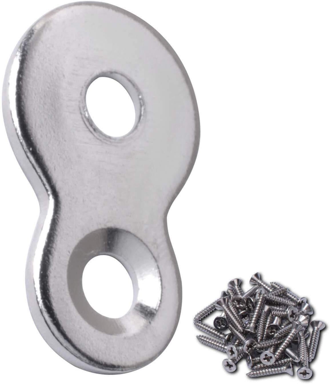 40Pcs Figure 8Desktop Fasteners Table Top Connector Hold Down Fasteners ...