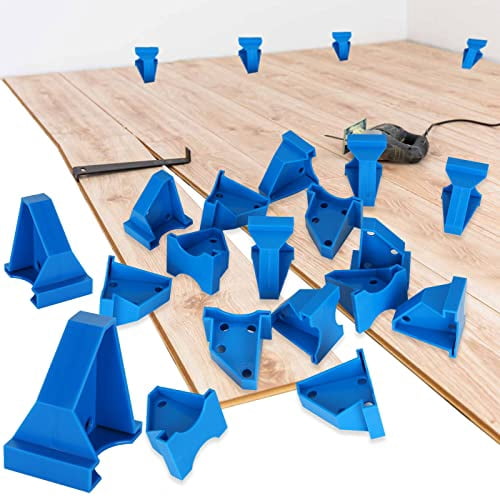 40Pcs Flooring Spacers 2 in 1 Laminate Flooringg Spacer with 1/2" & 1/4 ...