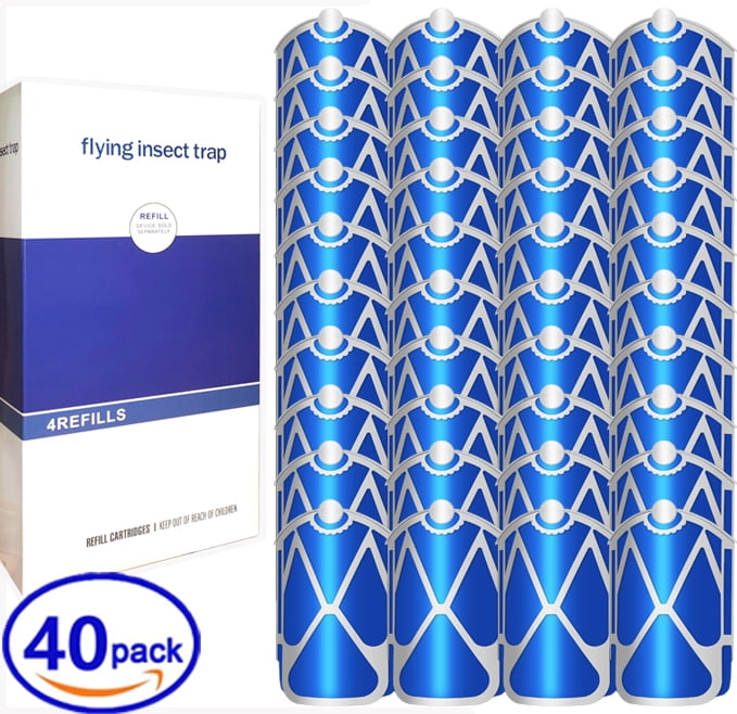 40Pcs Flying Insect Trap Refill, Insect Trap Refill Kit, Insects ...