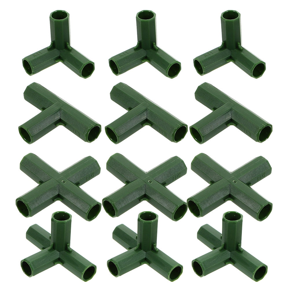 40Pcs Gardening Frame Connector Plastic Greenhouse Frame Furniture ...