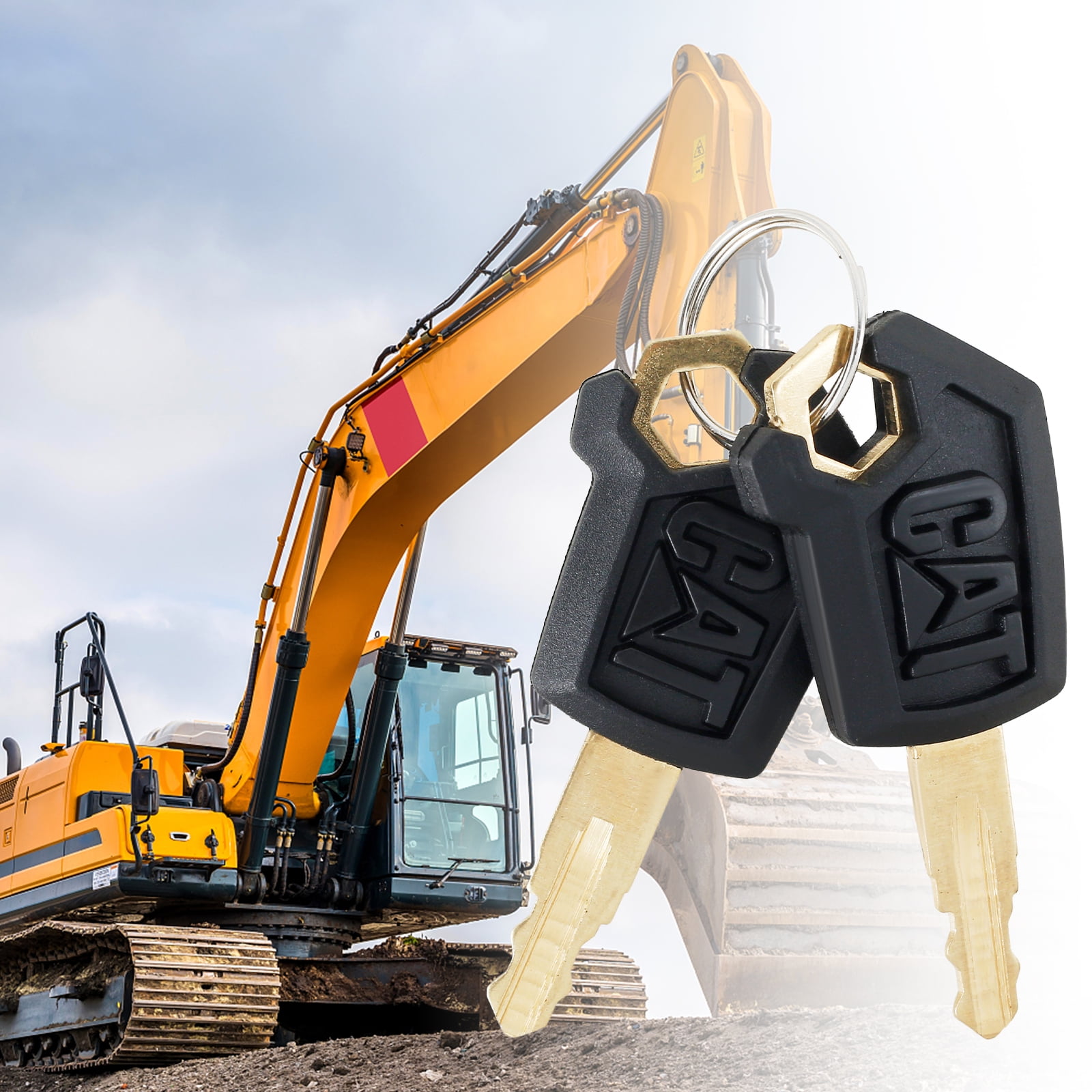 40Pcs Ignition Keys 5P8500 Cat Keys Set Portable Cat Equipment Keys ...