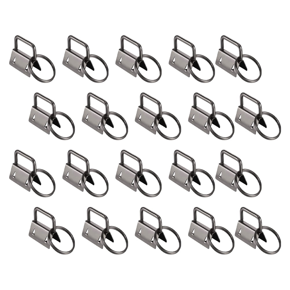 40Pcs Ribbon Ends Fastener Clasps, Key Fob Clip DIY Buckles, Handbag ...