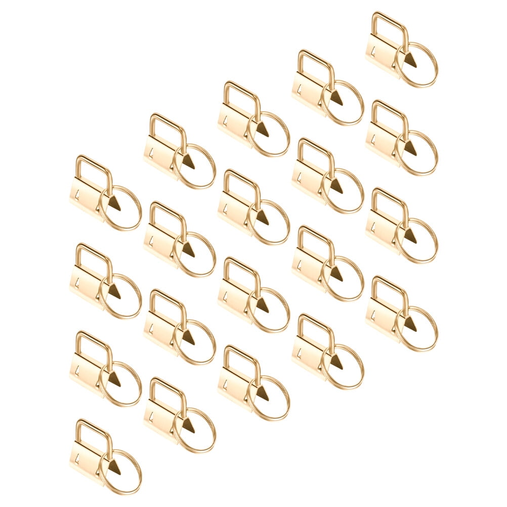 40Pcs Ribbon Ends Fastener Clasps, Key Fob Clip DIY Buckles, Handbag ...