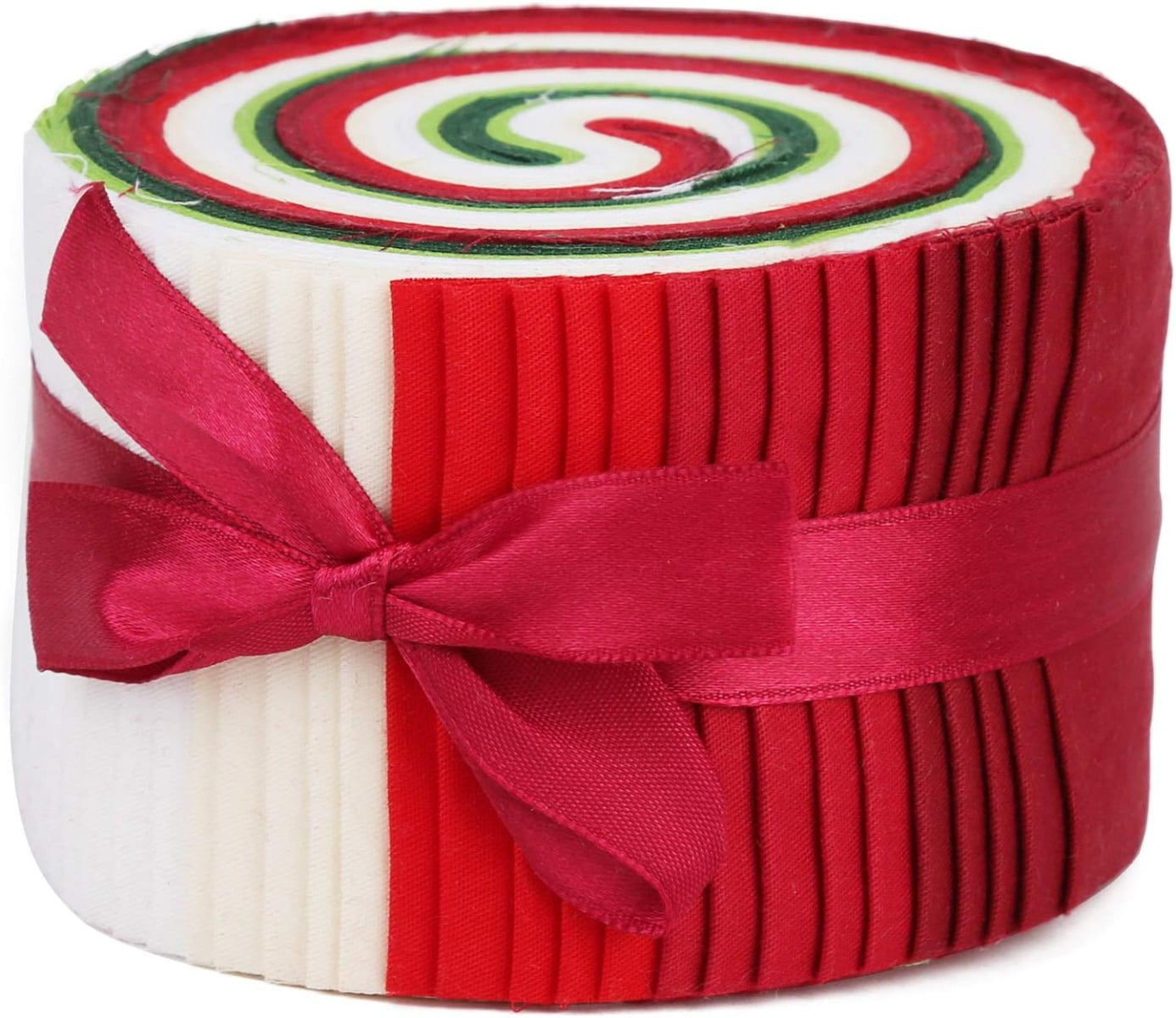 40Pcs Roll Up Cotton Fabric Quilting Strips, Jelly Roll Fabric, Cotton ...