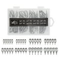 40Pcs Sea Fishing Rod Guide Tip Repair Set Stainless Steel Ring ...