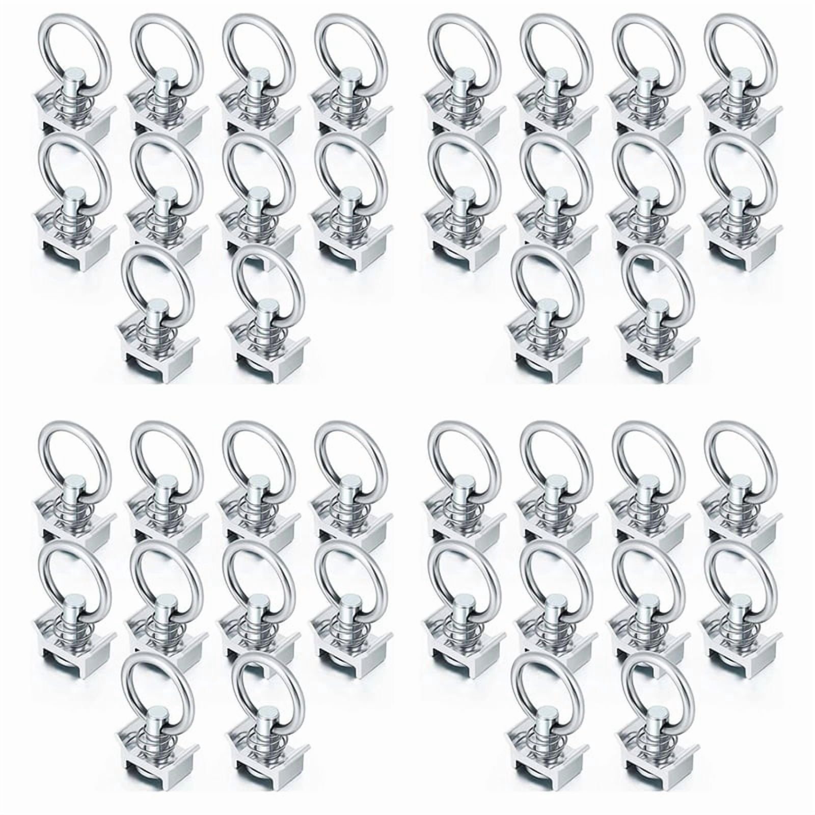 40Pcs Single Stud Fitting L Track 4,000LB Capacity with Stainless Steel ...