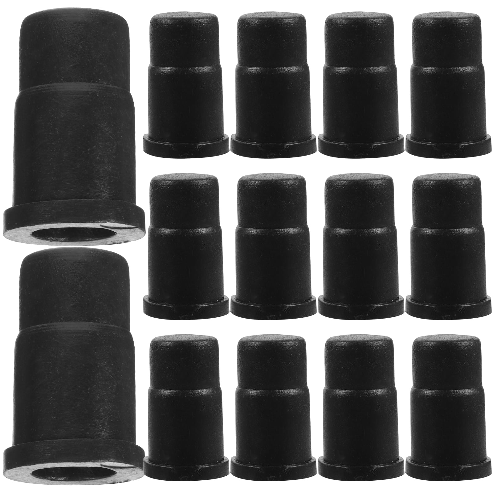 40Pcs Small Wheel Sockets Swivel Caster Stem Sleeves Caster Socket ...