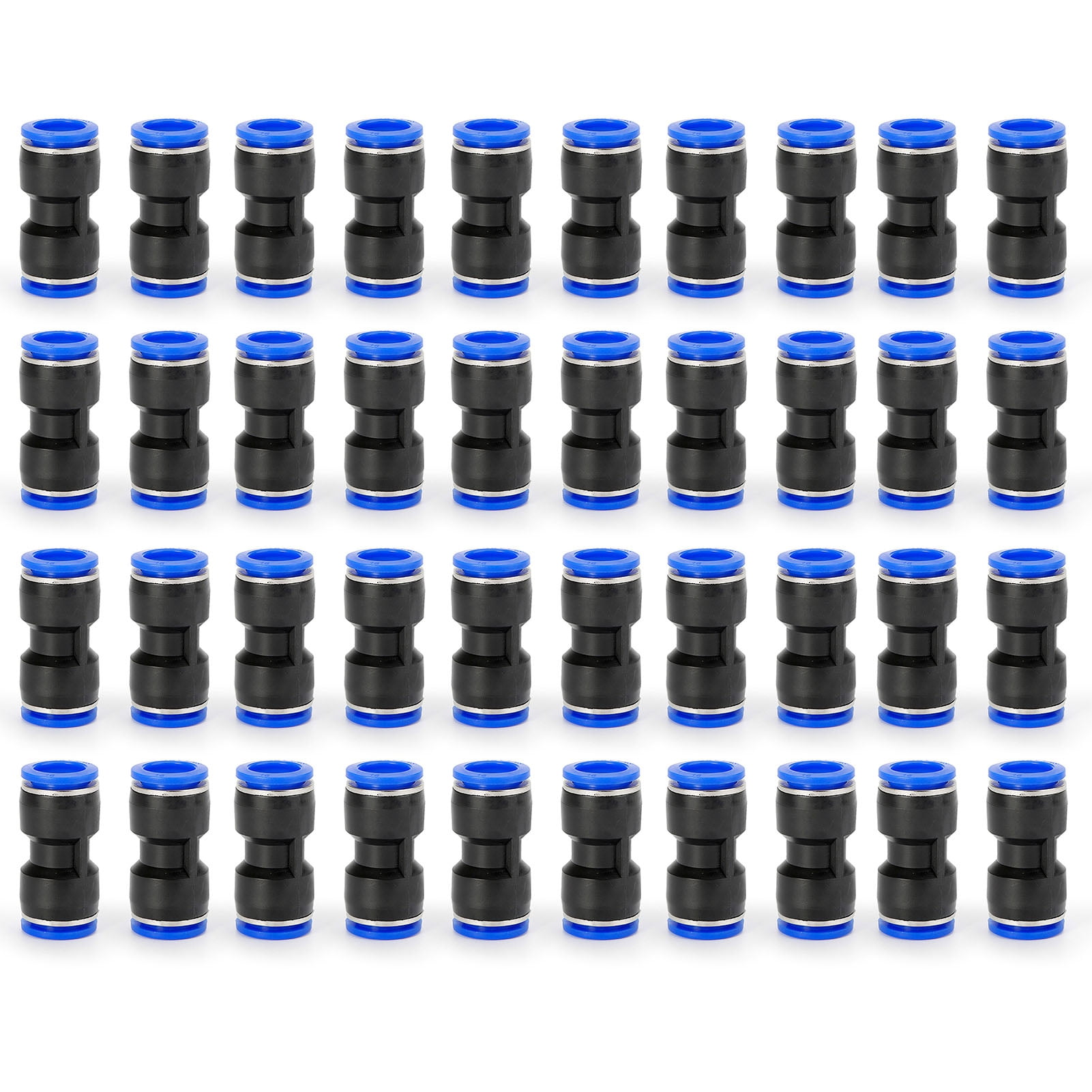 40Pcs Straight Push Connectors to Connect 6 MM Quick Release Connectors ...
