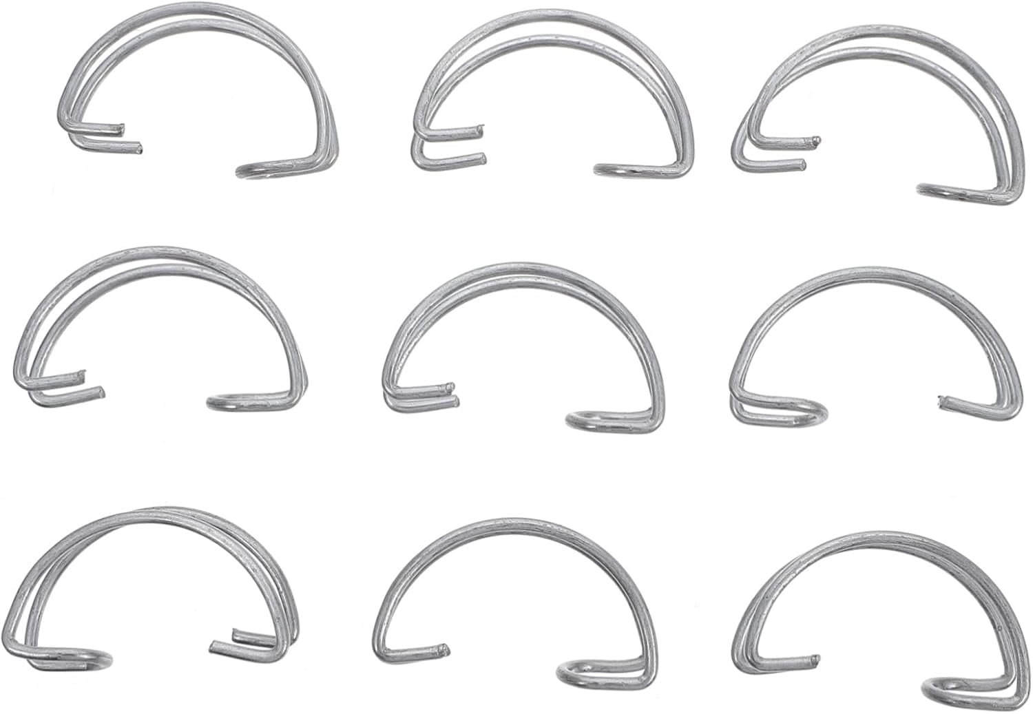 40Pcs Stylish Steel Wire Cage Door Hooks Durable Breeding Equipment for ...