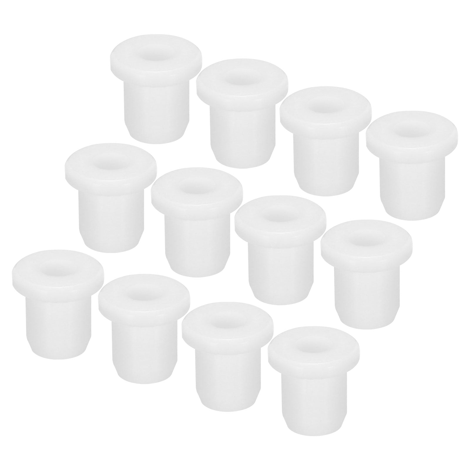 40Pcs T Type Rubber Grommet Mount Dia 7mm ID 4mm Seal Protection ...