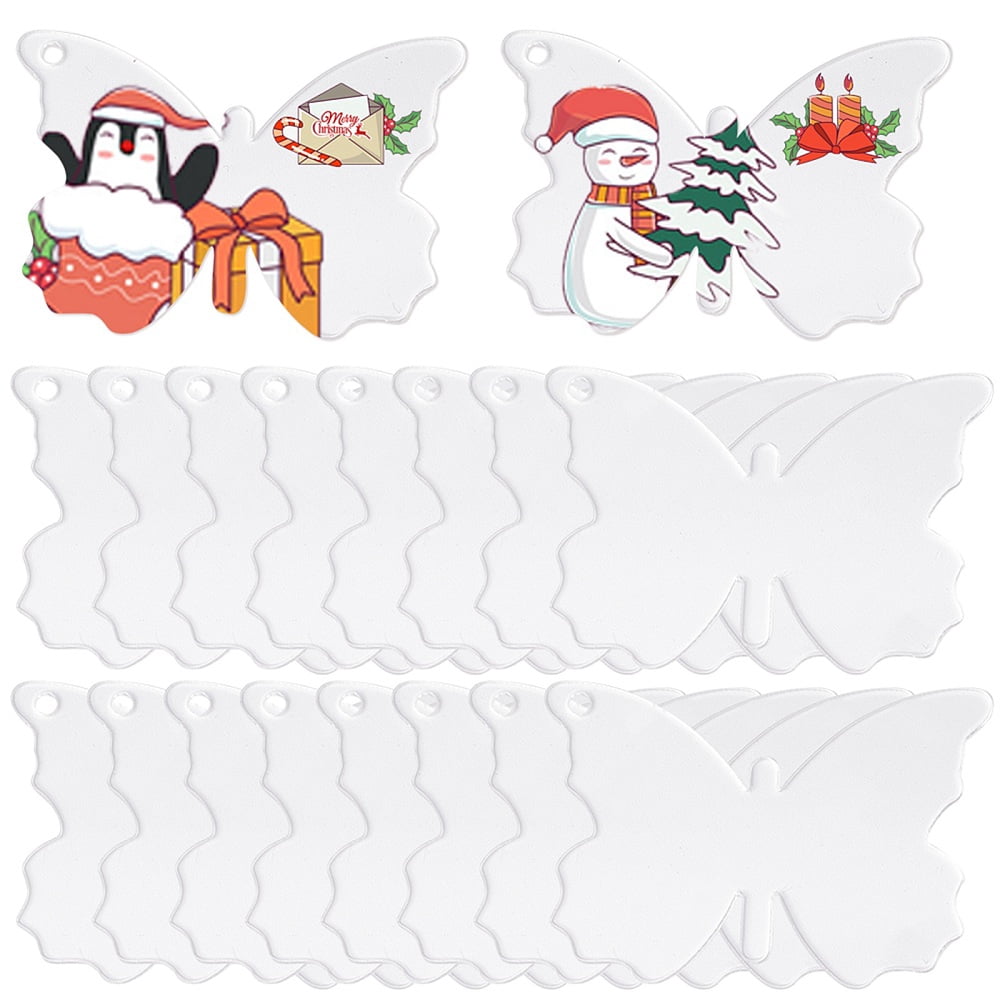 40Pcs Transparent Acrylic Boards DIY Craft Supplies Butterfly Clear 39 ...