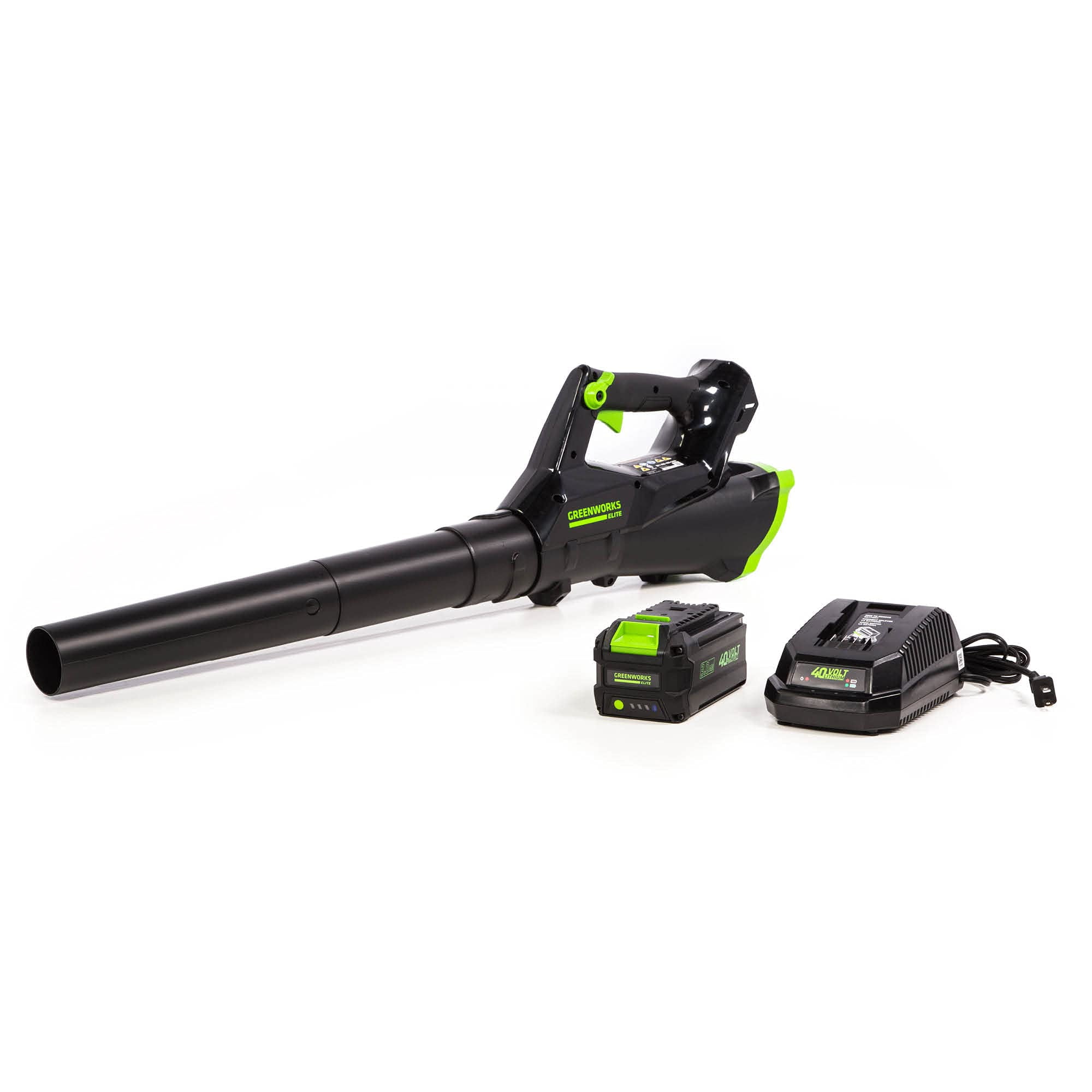 40V 110 MPH 390 CFM Cordless Axial Blower, 3.0Ah Battery and Charger ...