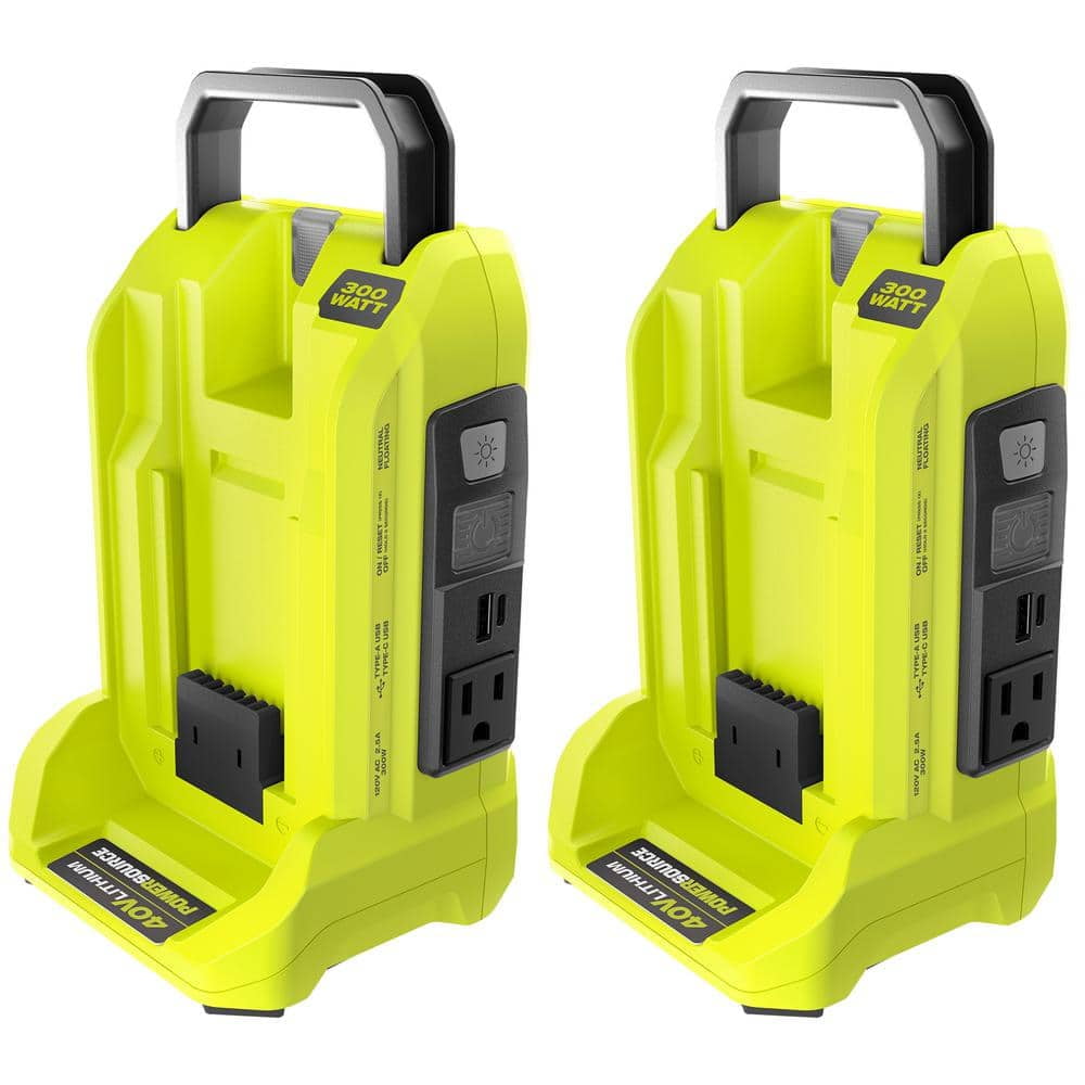 40V 300-Watt Power Inverter (2 Pack) - Walmart.com