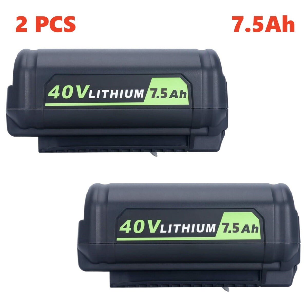 40V 7.5Ah Lithium-Ion Battery For Ryobi RY40180 RY40200 RY40022 ...