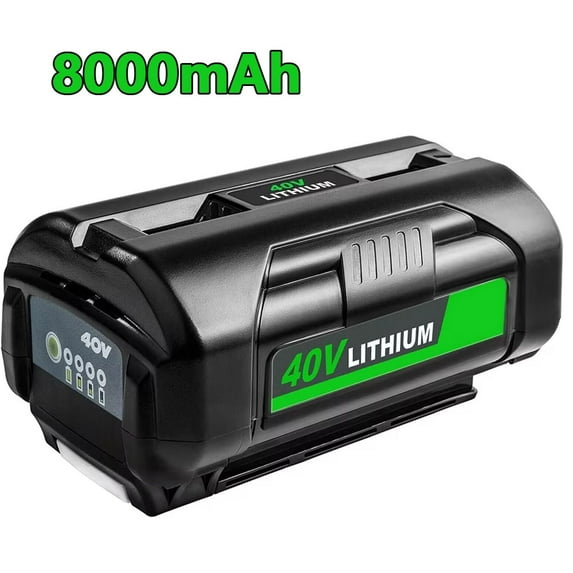 40V 8.0Ah Li-ion Battery Replacement for Ryobi Battery OP4040 ...