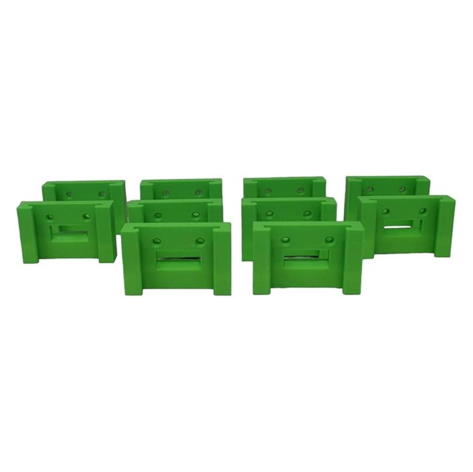 40V Battery Holder Mount - Green PLA Plastic Organizer - Single Battery ...