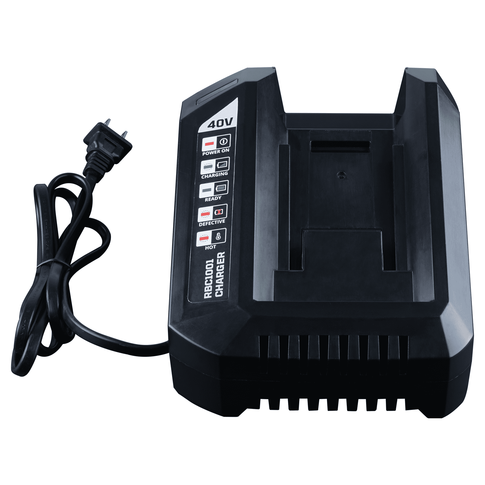 40V Charger Compatible with Ryobi Battery, OP401 Lithium-ion Battery ...