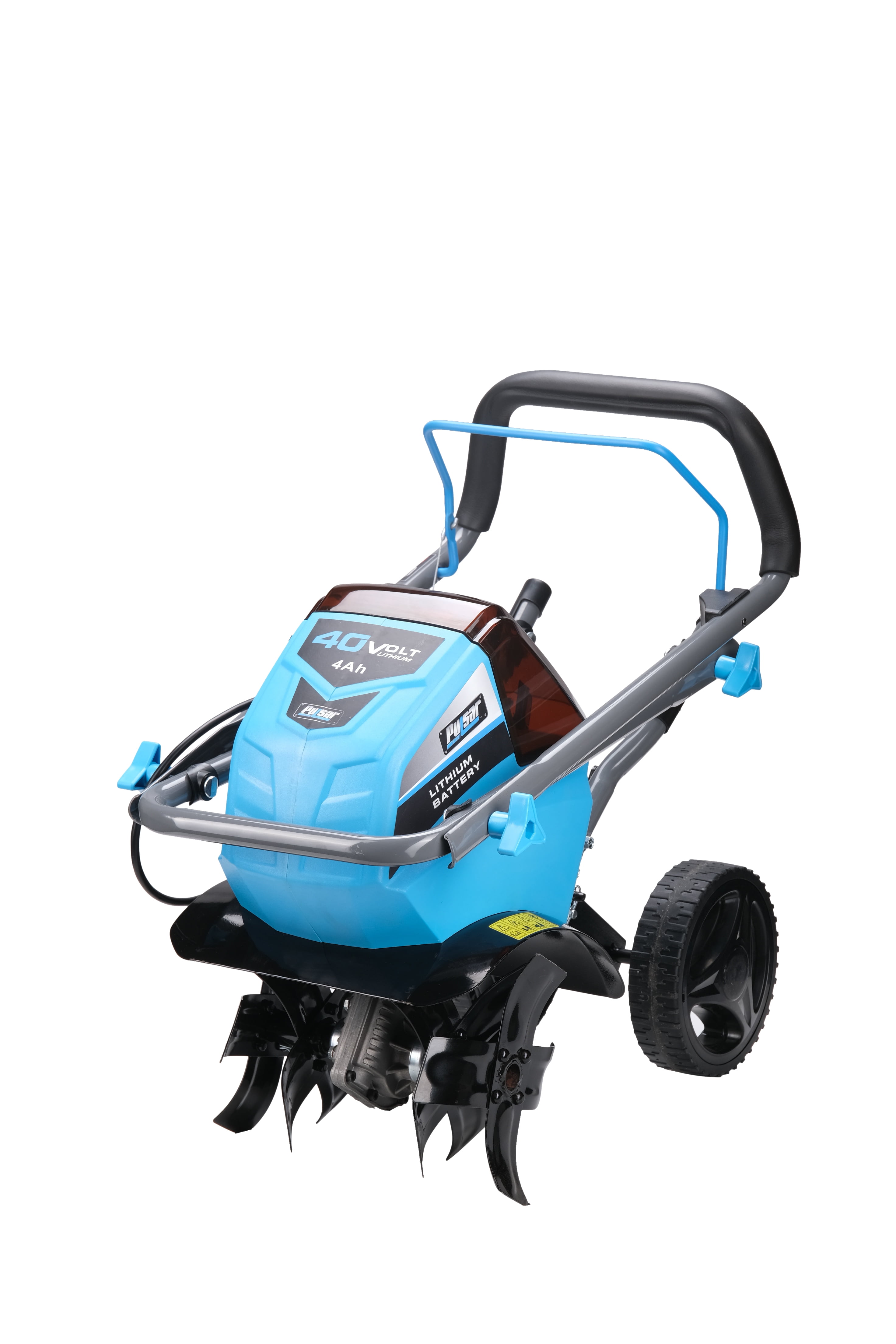 40V Cordless Lithium Battery Cultivator,Brushless Motor,Black+Blue ...