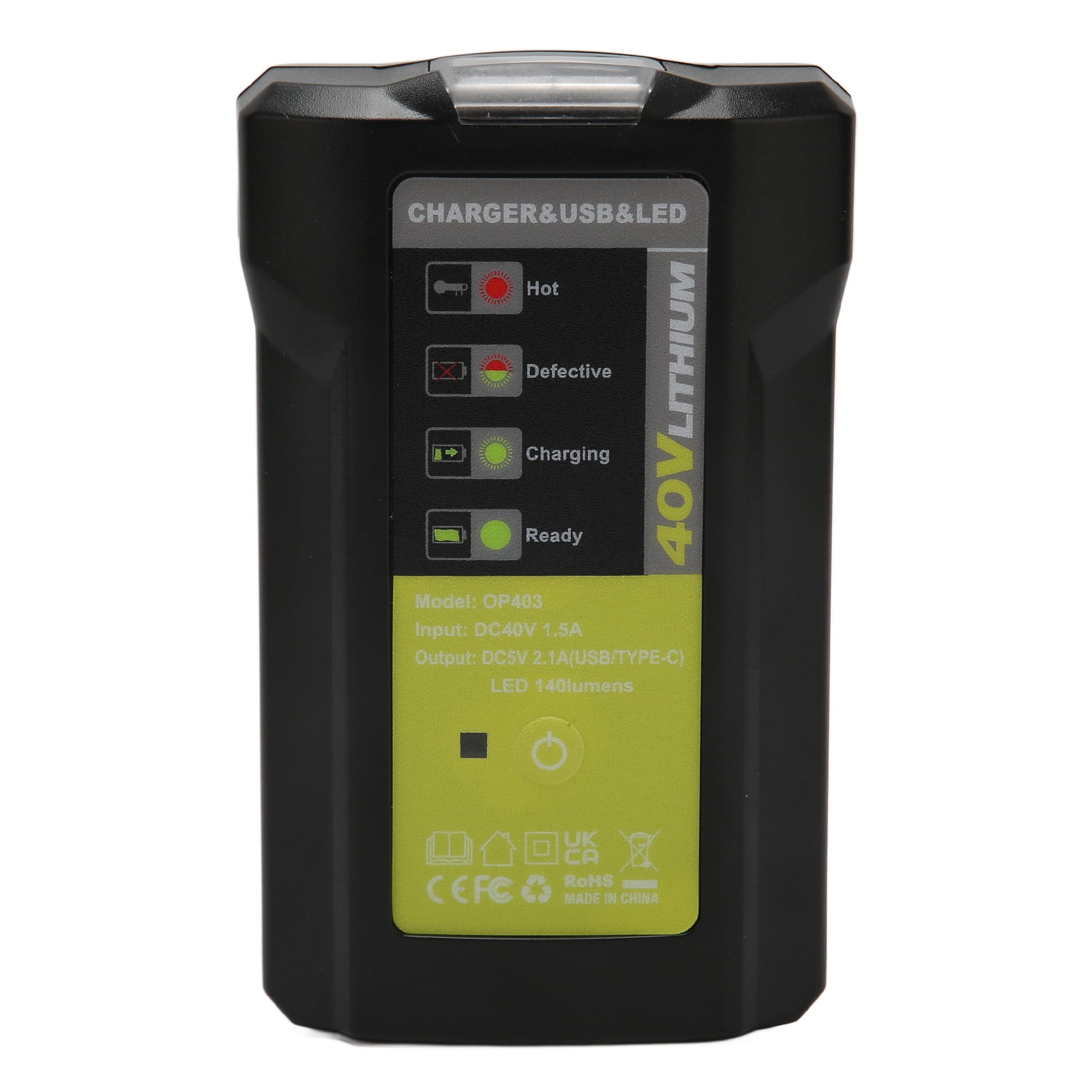 40V Lithium Battery Charger for 36 to 40V Battery OP4015 OP4026 OP4026A ...