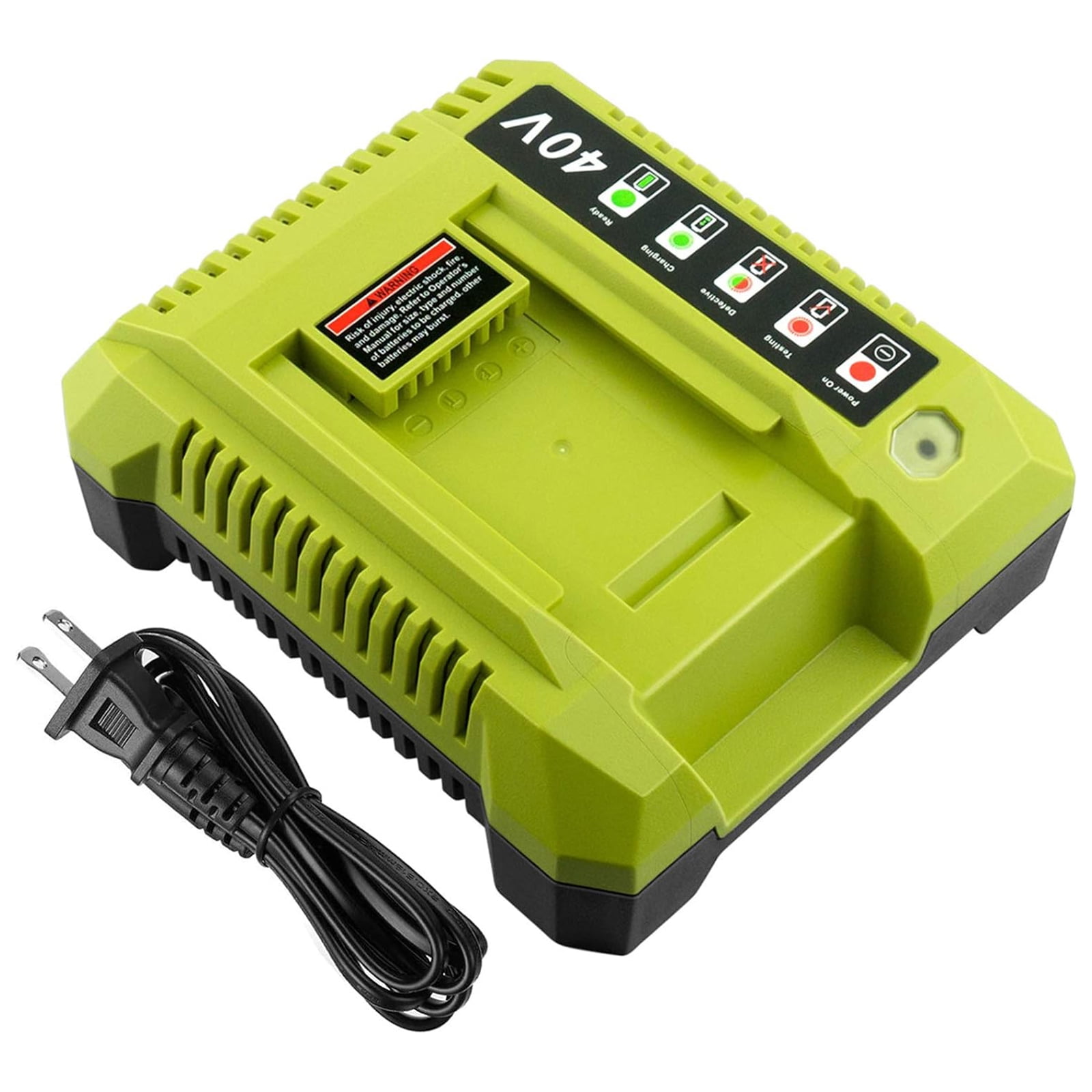 40V OP401 OP401A OP406A OP408A Charger for Ryobi 40 Volt Batteries ...