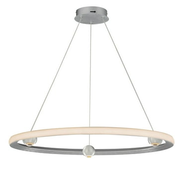 E36106-BK-ET2 Lighting-Crossbar - 65W 1 LED Pendant-3.75 Inches Tall and 60 Inches Length ...